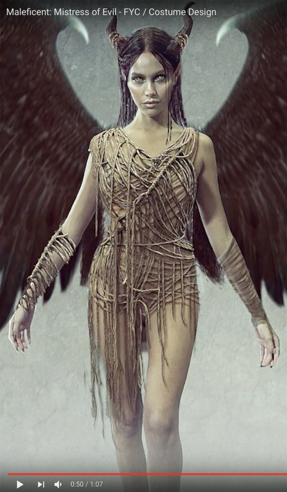 Maleficent Mistress Of Evil Costume Concept Art Brooke Dibble Artist